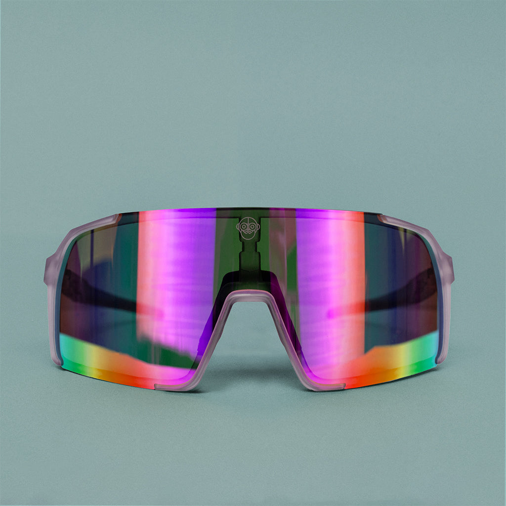 A.P.E. Optics Vega Evo Cycling Sunglasses (Matte Translucent Heather w ...